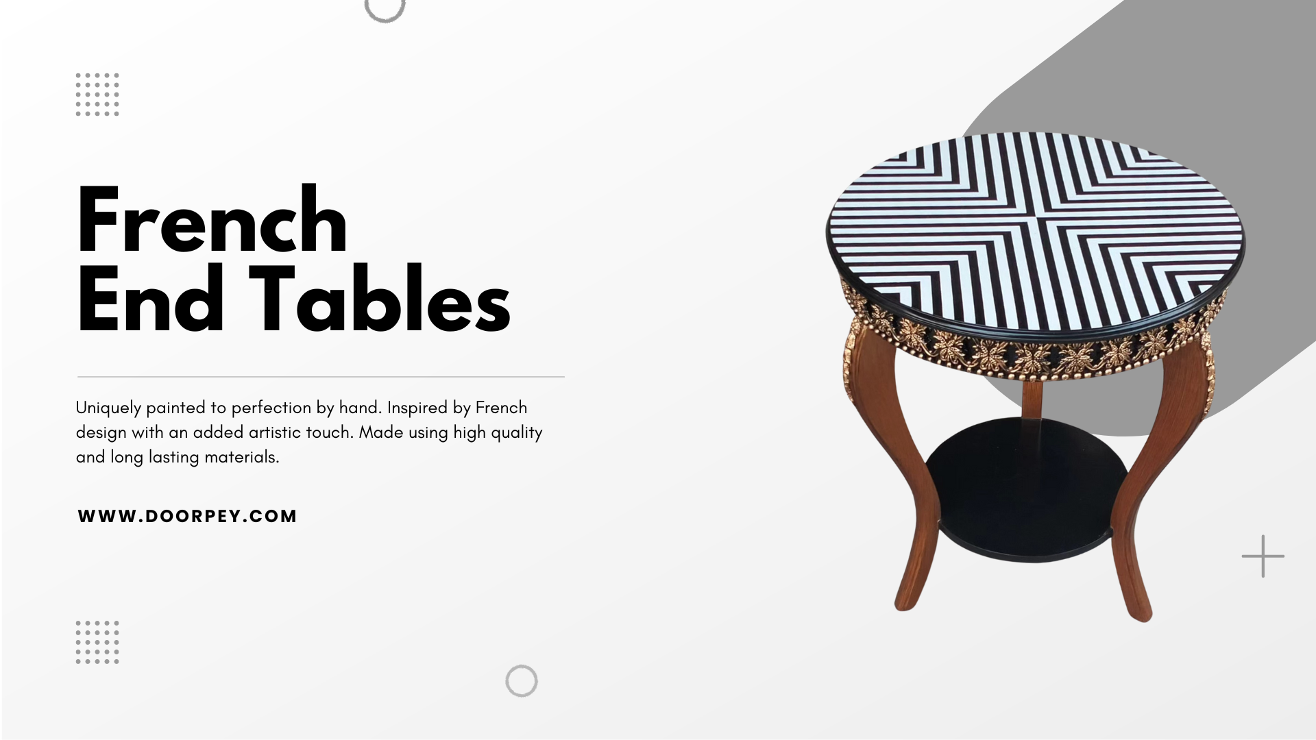 French End Tables | Doorpey.com